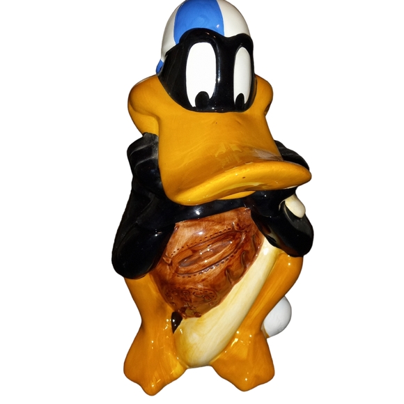 Warner Bros. | Kitchen | Daffy Duck Cookie Jar Vtg 993 Warner Looney ...